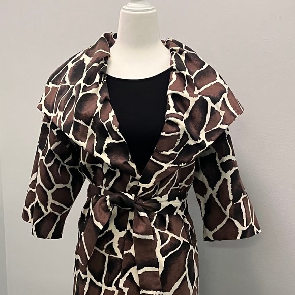 St. John | Jackets & Coats | St John Giraffe Print Jacket | Poshmark